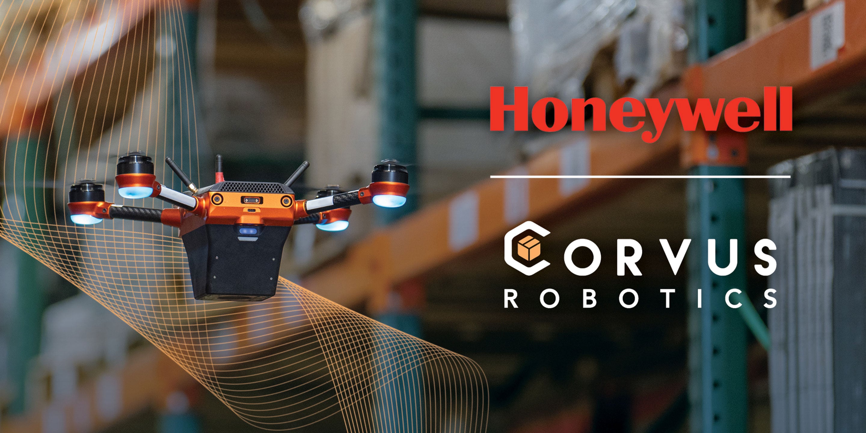 Honeywell Software to Power Corvus Robotics Drones to Automate Inventory Tracking in Warehouses