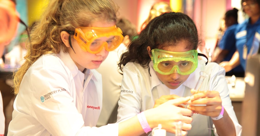 Lab Time: Students Get Hands On With STEM